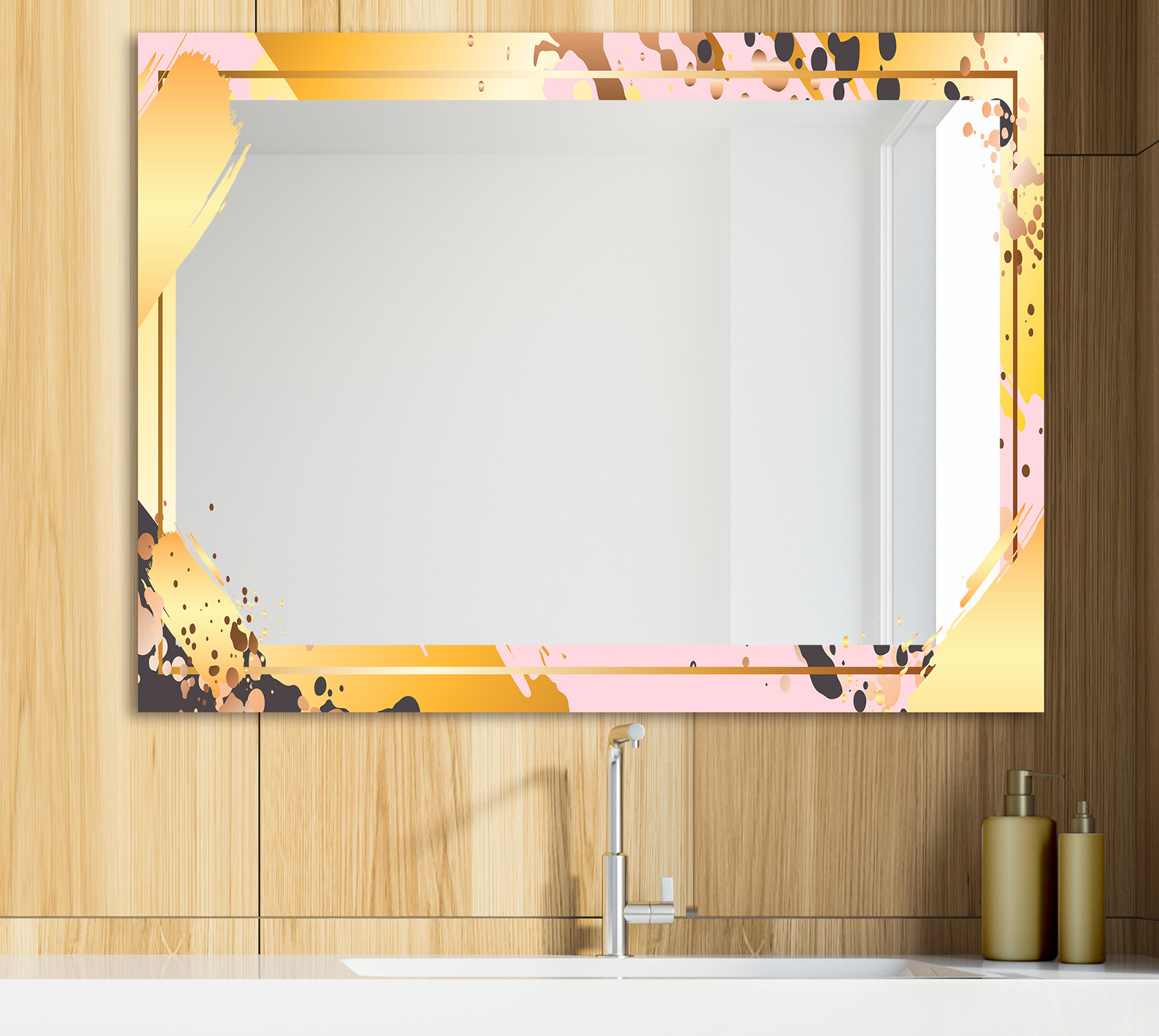 East Urban Home Playful Glam Vanity Mirror | Wayfair