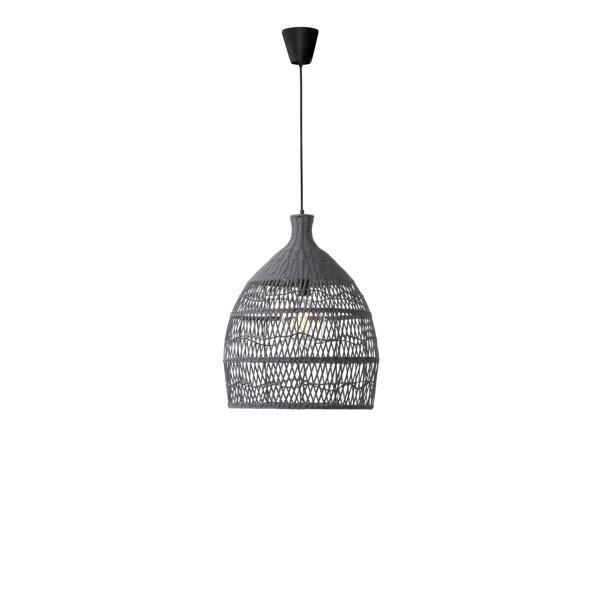 Nova Luce Destin 1 - Light Grey Dome Pendant | Wayfair.co.uk