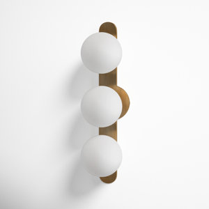 Birch Lane™ Bette Steel Metal Flush Mounted Sconce | Wayfair