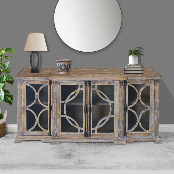 Red Barrel Studio® Canyon Ridge Console In Atlas Brown - Wayfair Canada