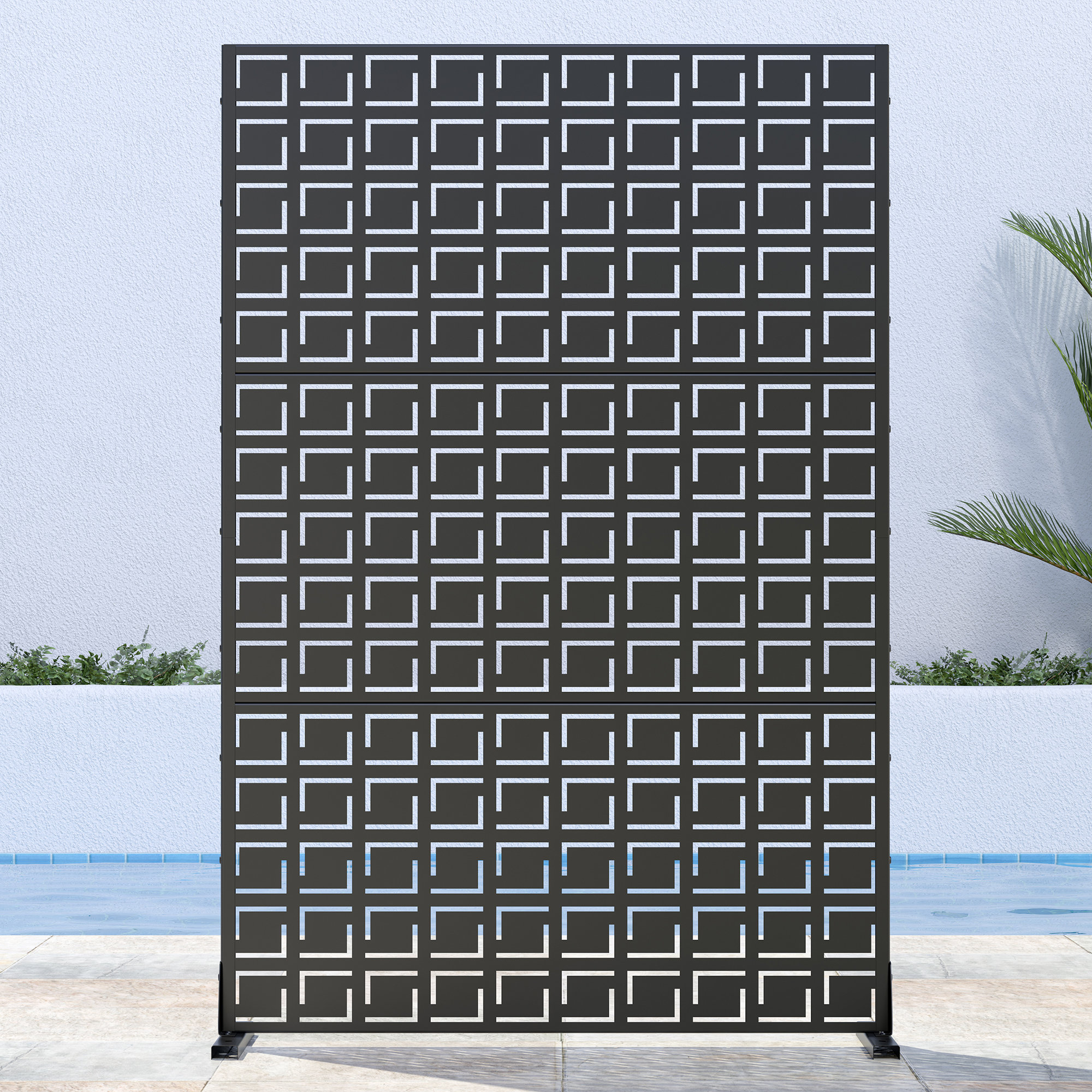 Dovelina Outdoor Privacy Screen | Wayfair