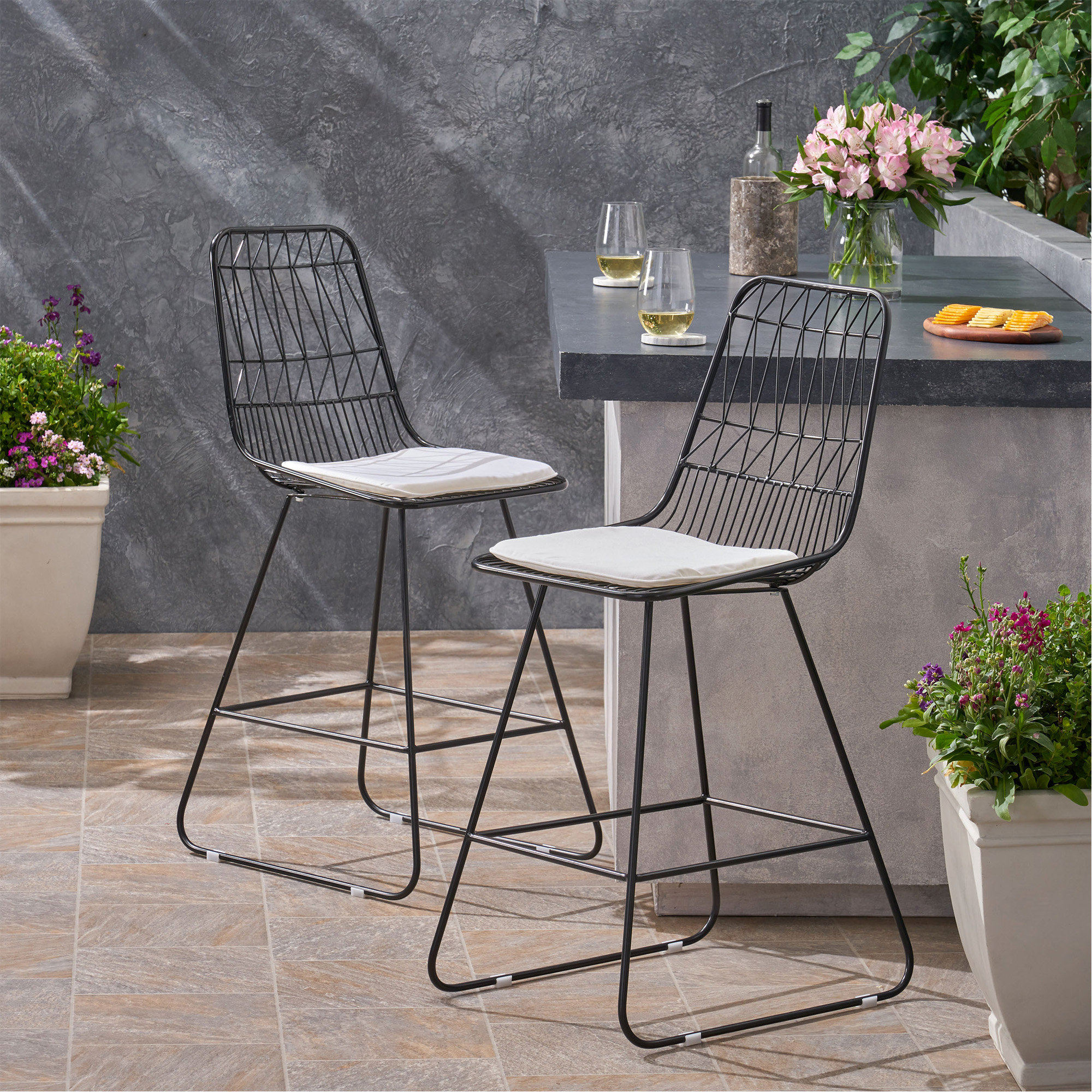 George Oliver Versatile And Sturdy Counter Stool Set For Stylish Spaces ...