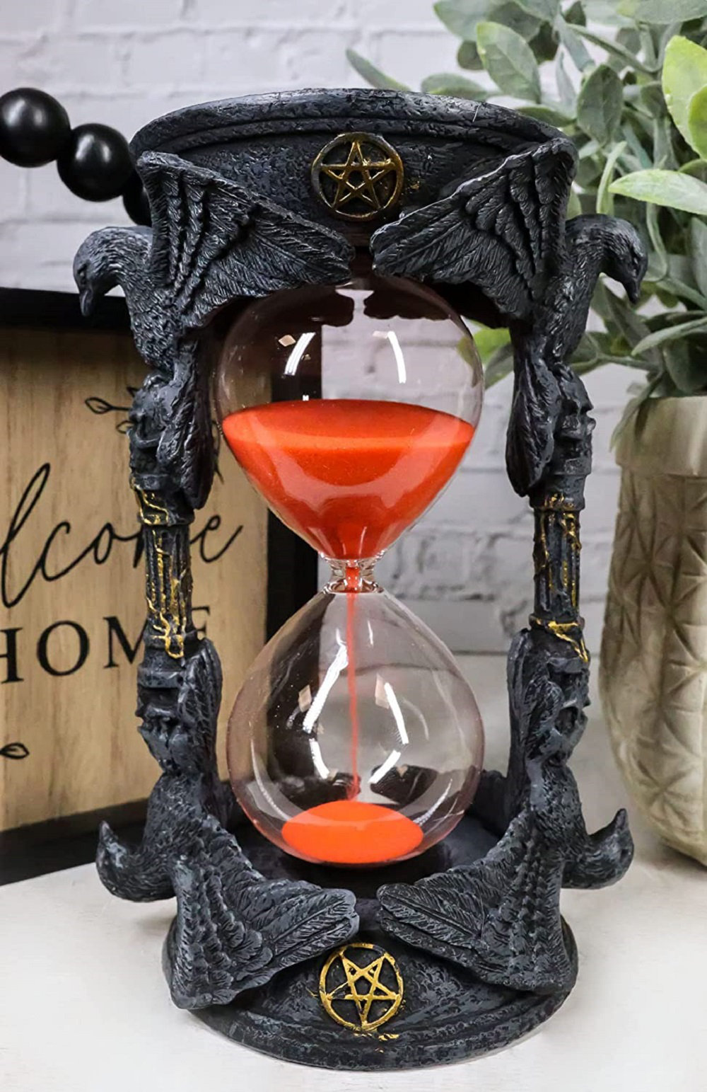 Trinx Gothic Alchemy Symbols Pentagram Circle Raven Crows Skulls And ...