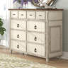 Laurel Foundry Modern Farmhouse® Kimmons Bureau 8 Drawer Double Dresser ...