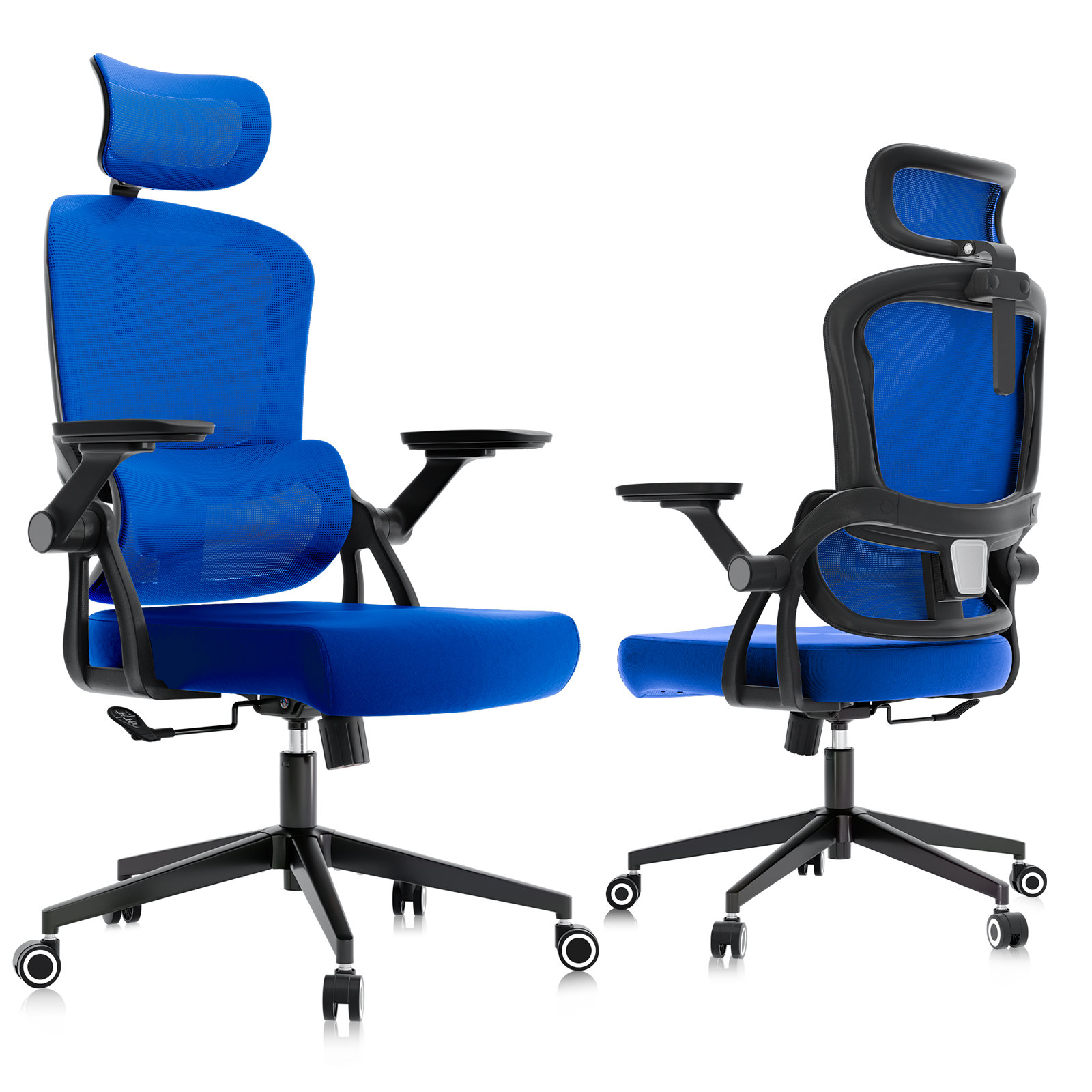 Latitude Run® Heavy Duty Ergonomic Desk Office Chair, High Back Home ...