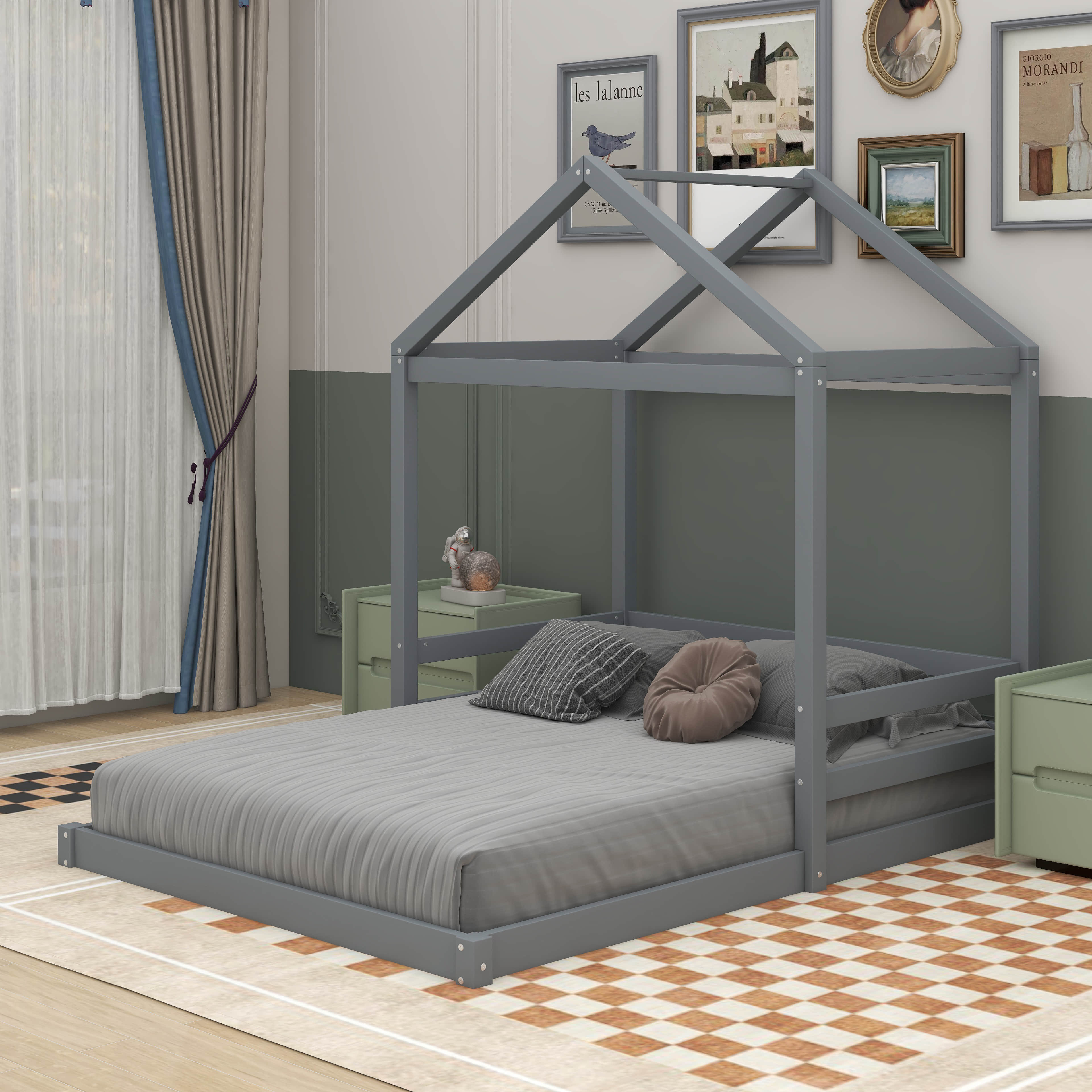 Full Size House Bed