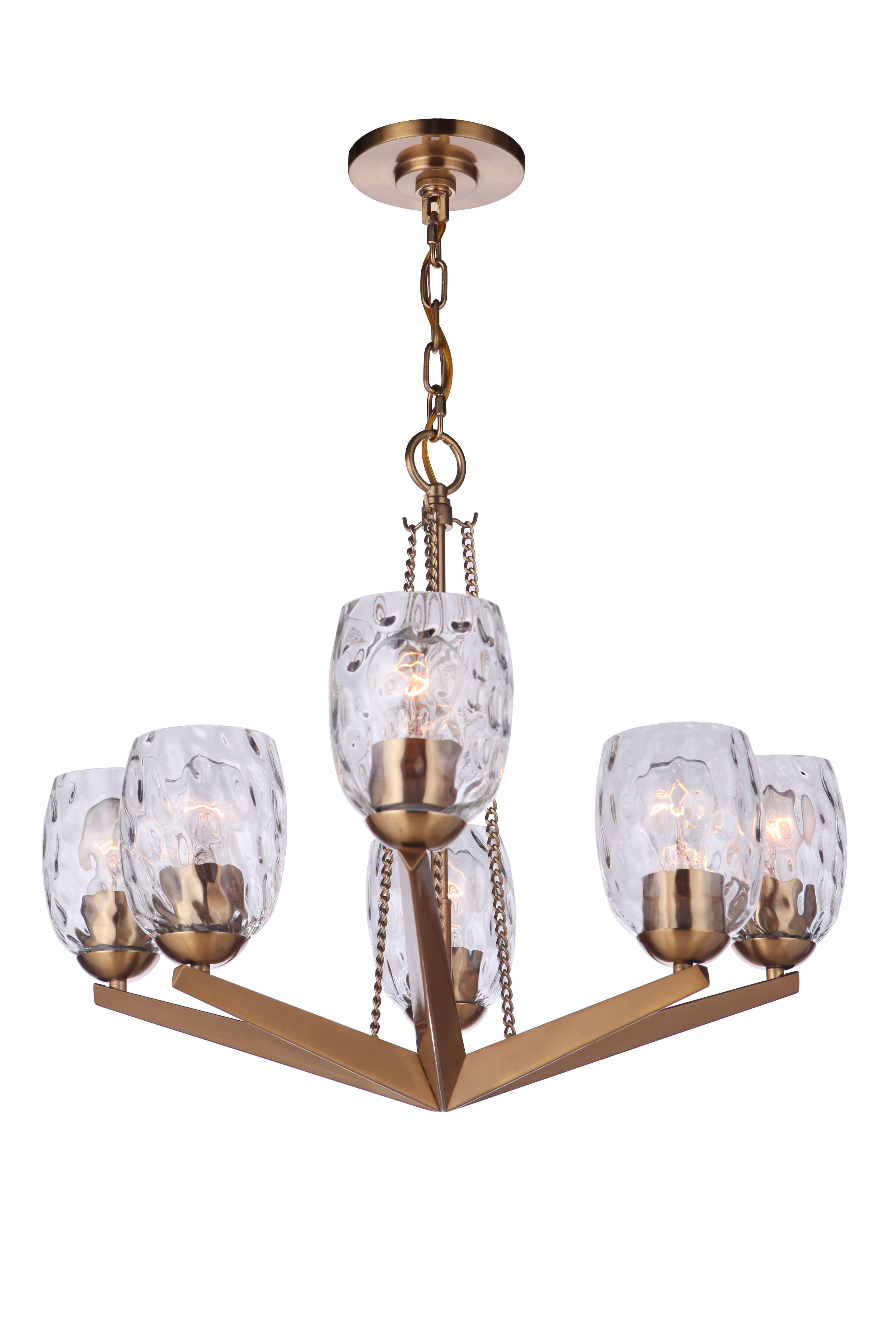 Mercer41 James-Rance 6 - Light Chandelier Geometric Chandelier | Wayfair