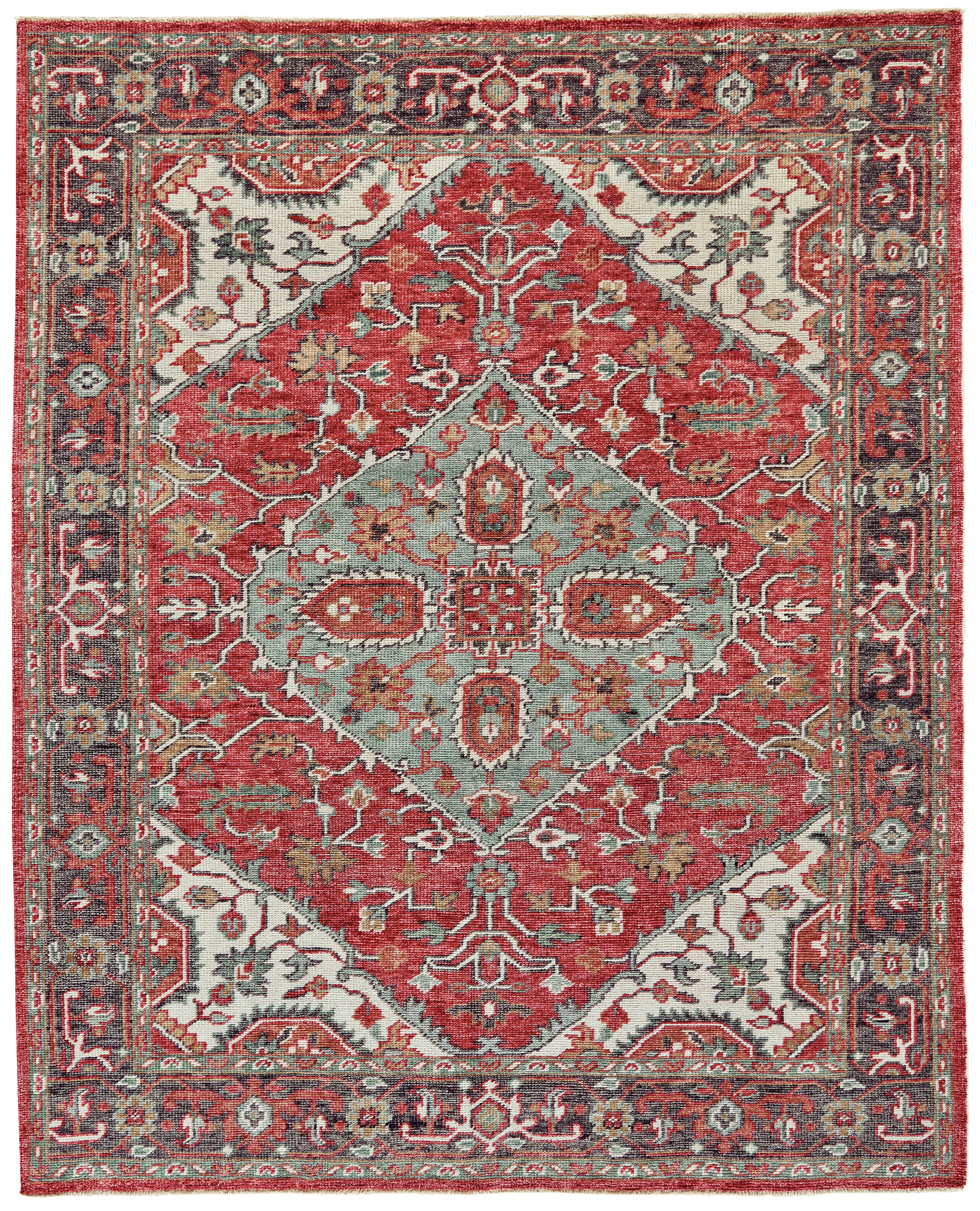 Bungalow Rose Piraj Wool Area Rug | Wayfair