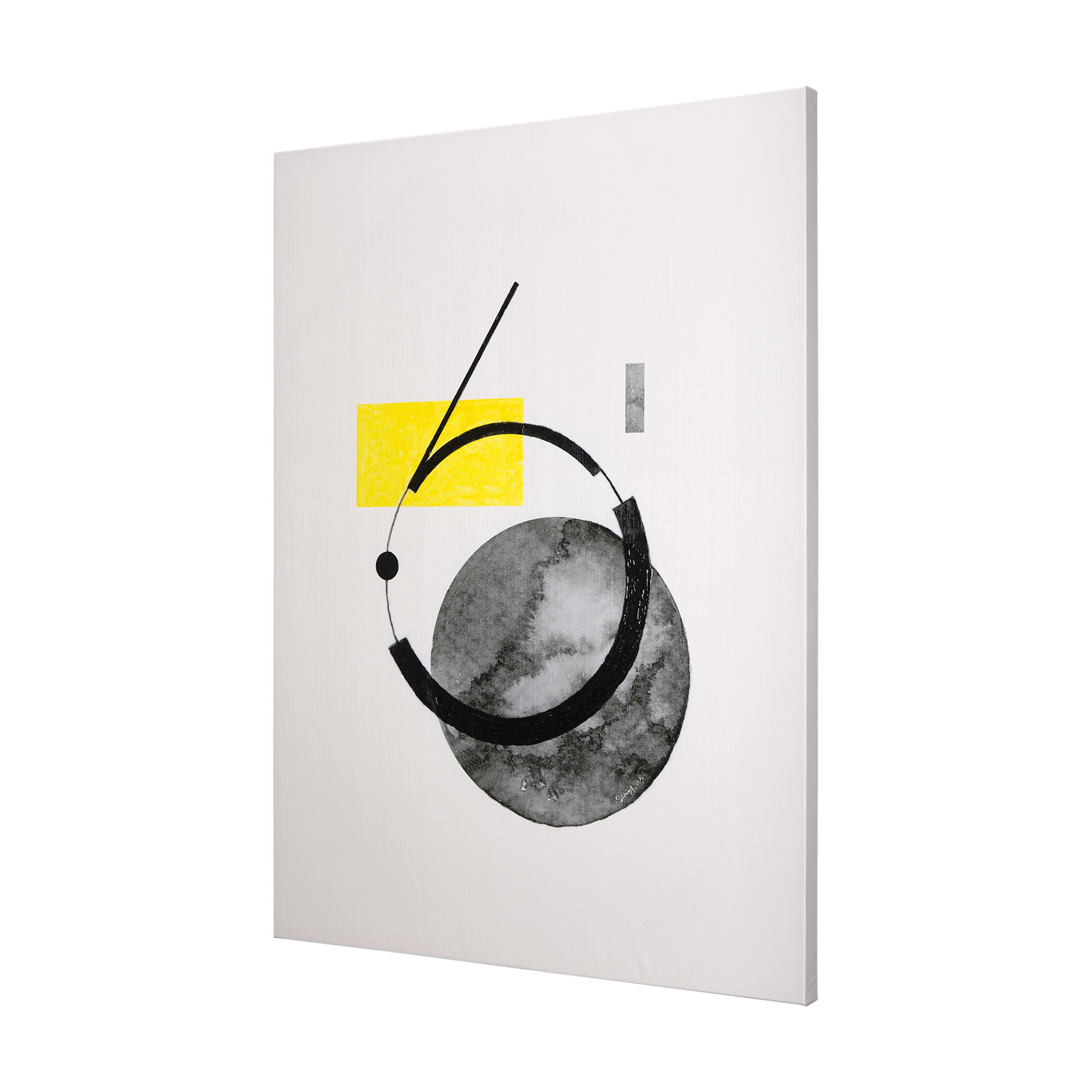 Wrought Studio™ Numbers VI - Wrapped Canvas Print | Wayfair
