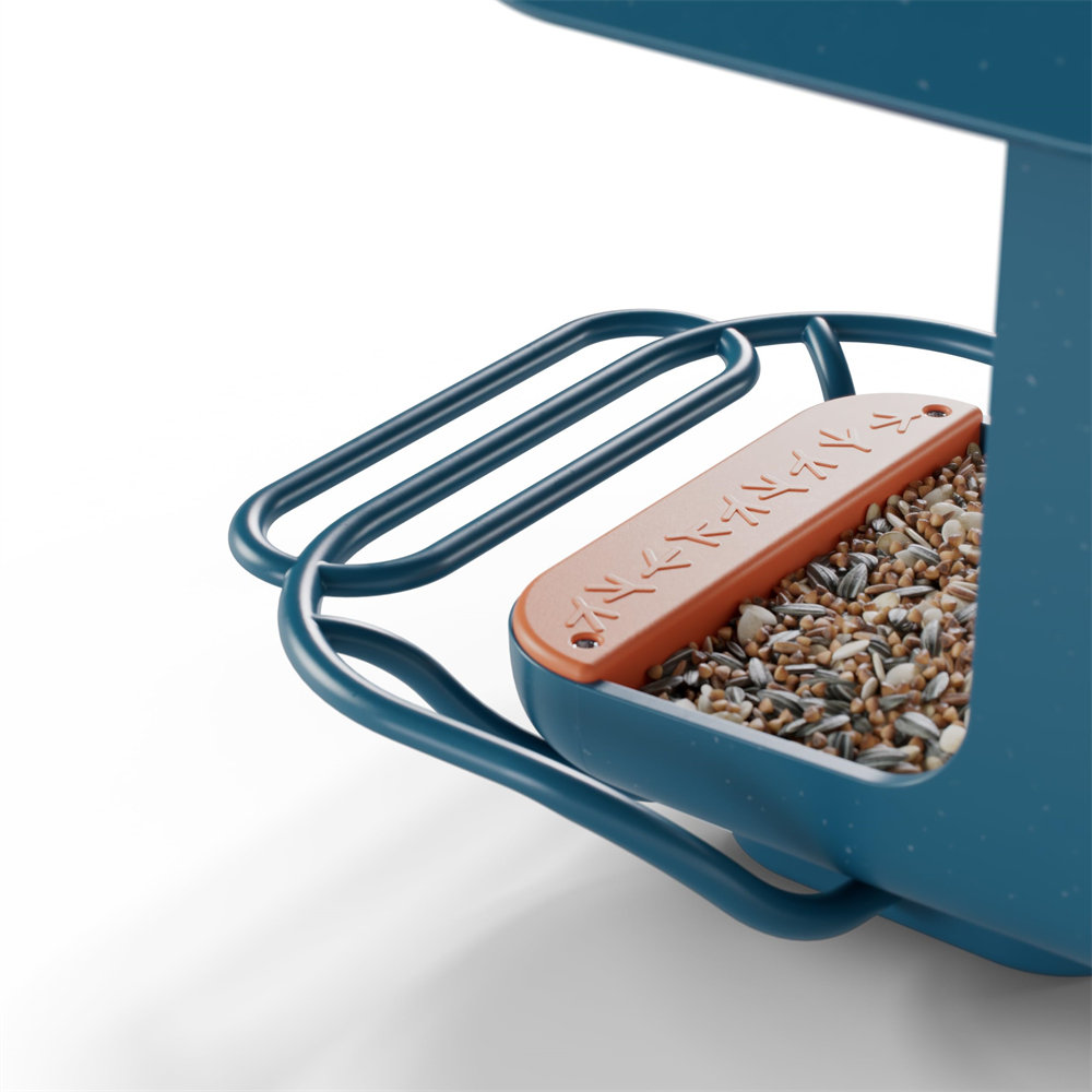 Arlmont & Co. Outdoor Bird Perch For Feeding Multiple Birds ...