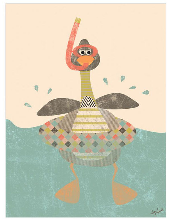 Oopsy Daisy Splish, Splash, Splosh Canvas Art | Perigold