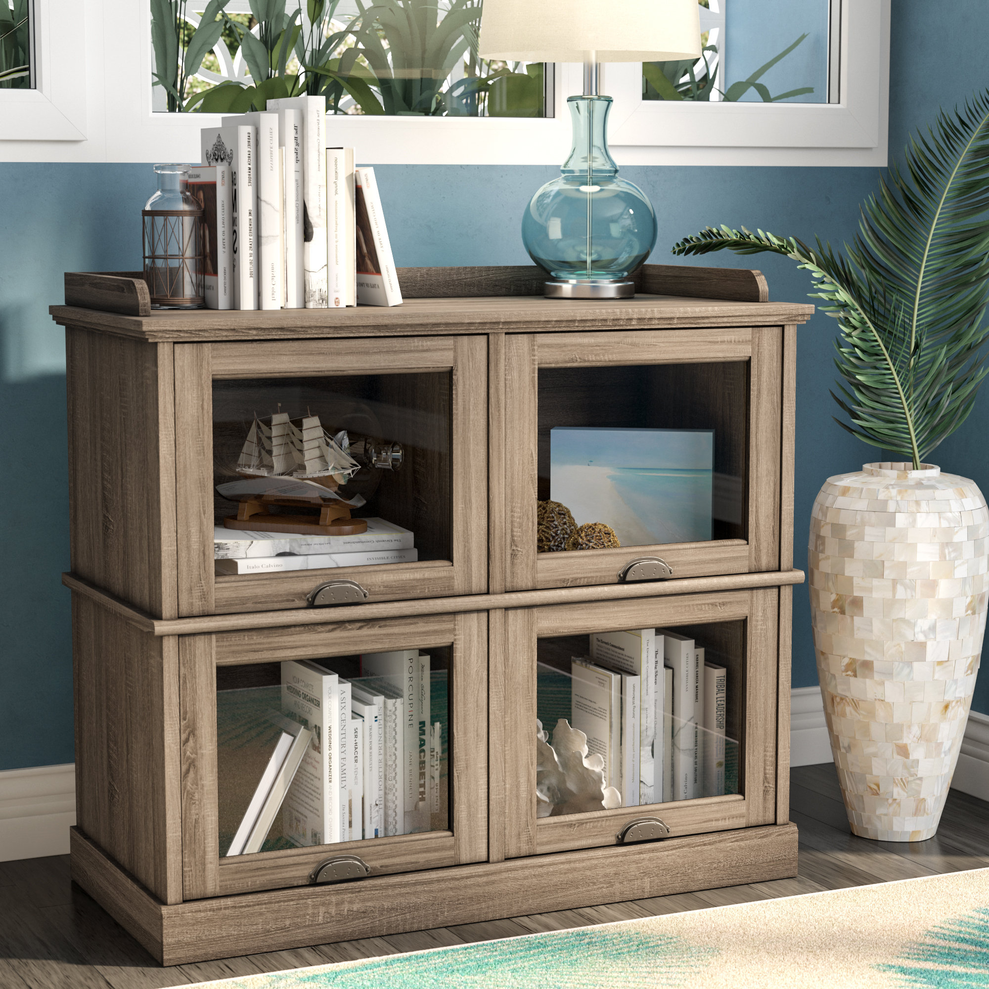 Breakwater Bay Esgerth Barrister Bookcase & Reviews | Wayfair