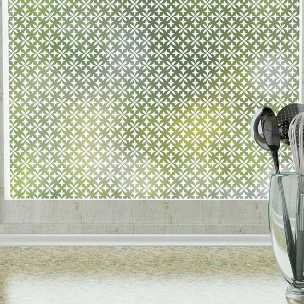 Stick Pretty Abstract Non-Wall Damaging Window Decal | Wayfair