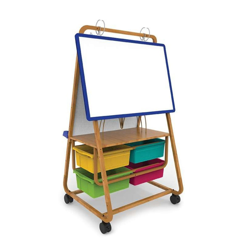 Copernicus Bamboo / Rattan Board Easel | Wayfair