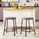 Latitude Run® Modern Simple Counter Stool With Upholstered Seat | Wayfair