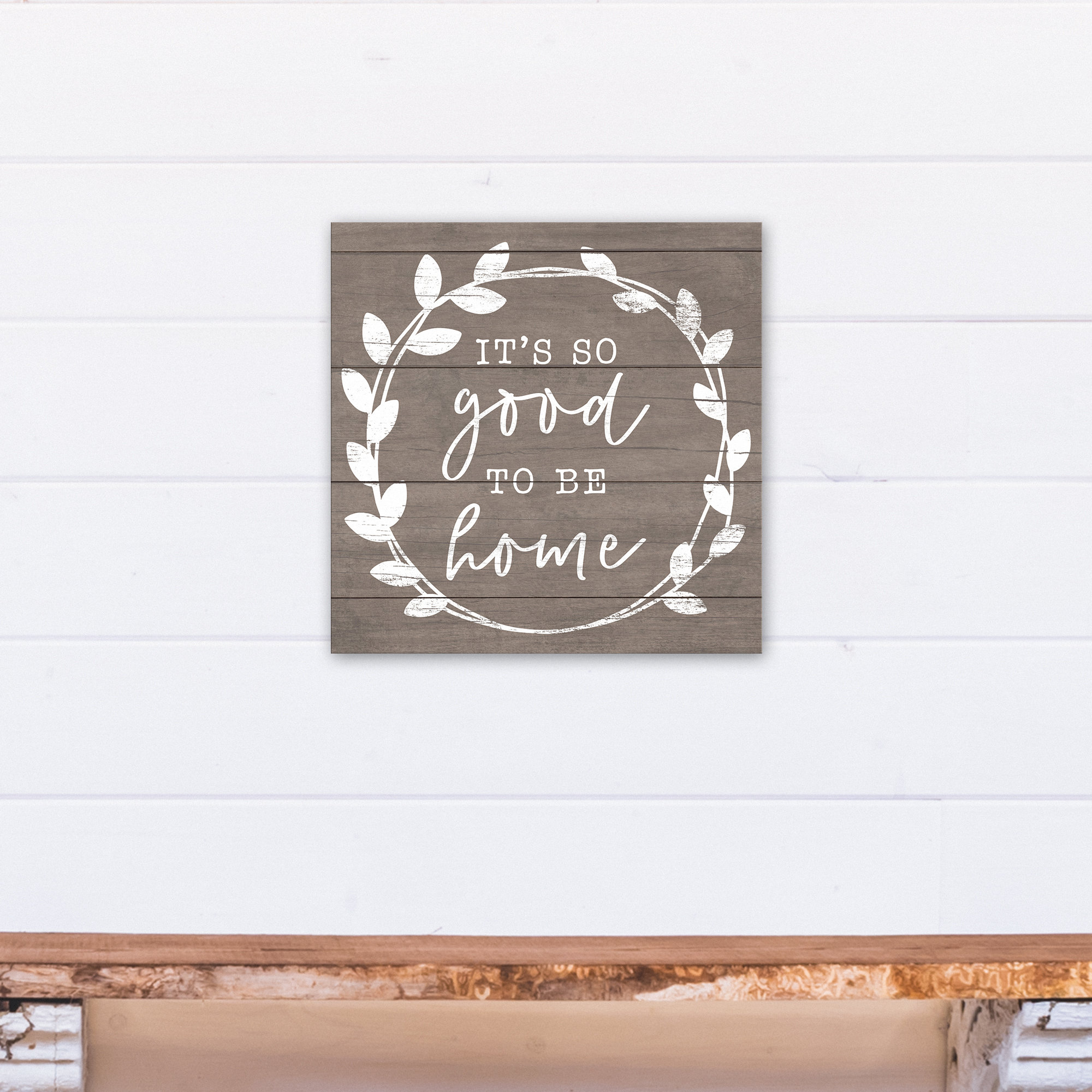 Red Barrel Studio® It's So Good to Be Home - Wrapped Canvas Textual Art ...