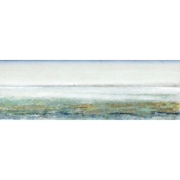 East Urban Home Turquoise Mist III - Wrapped Canvas Painting | Wayfair ...