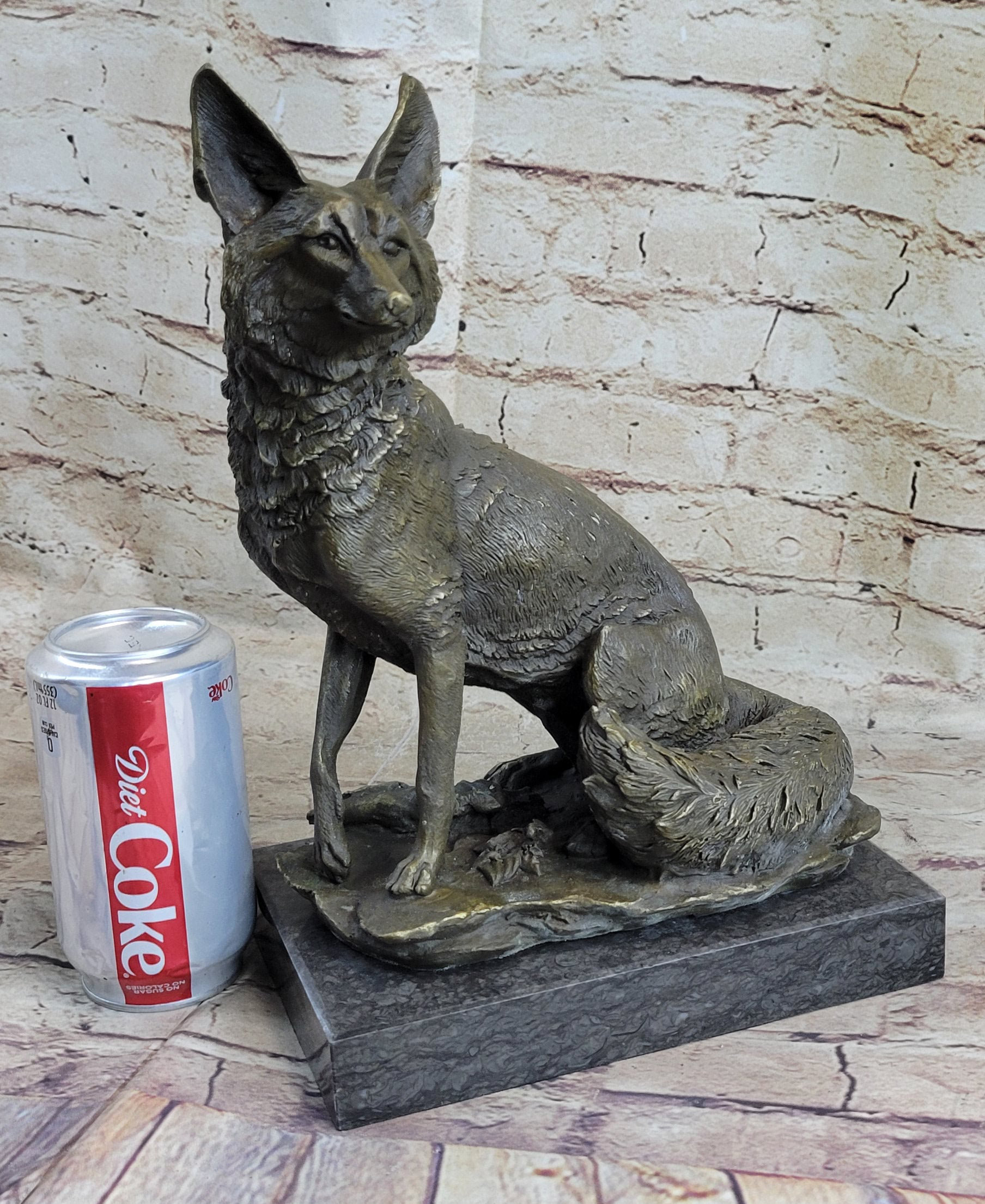 Williston Forge Westmanland Signed Original Hot Cast Imitative Fox Shy ...