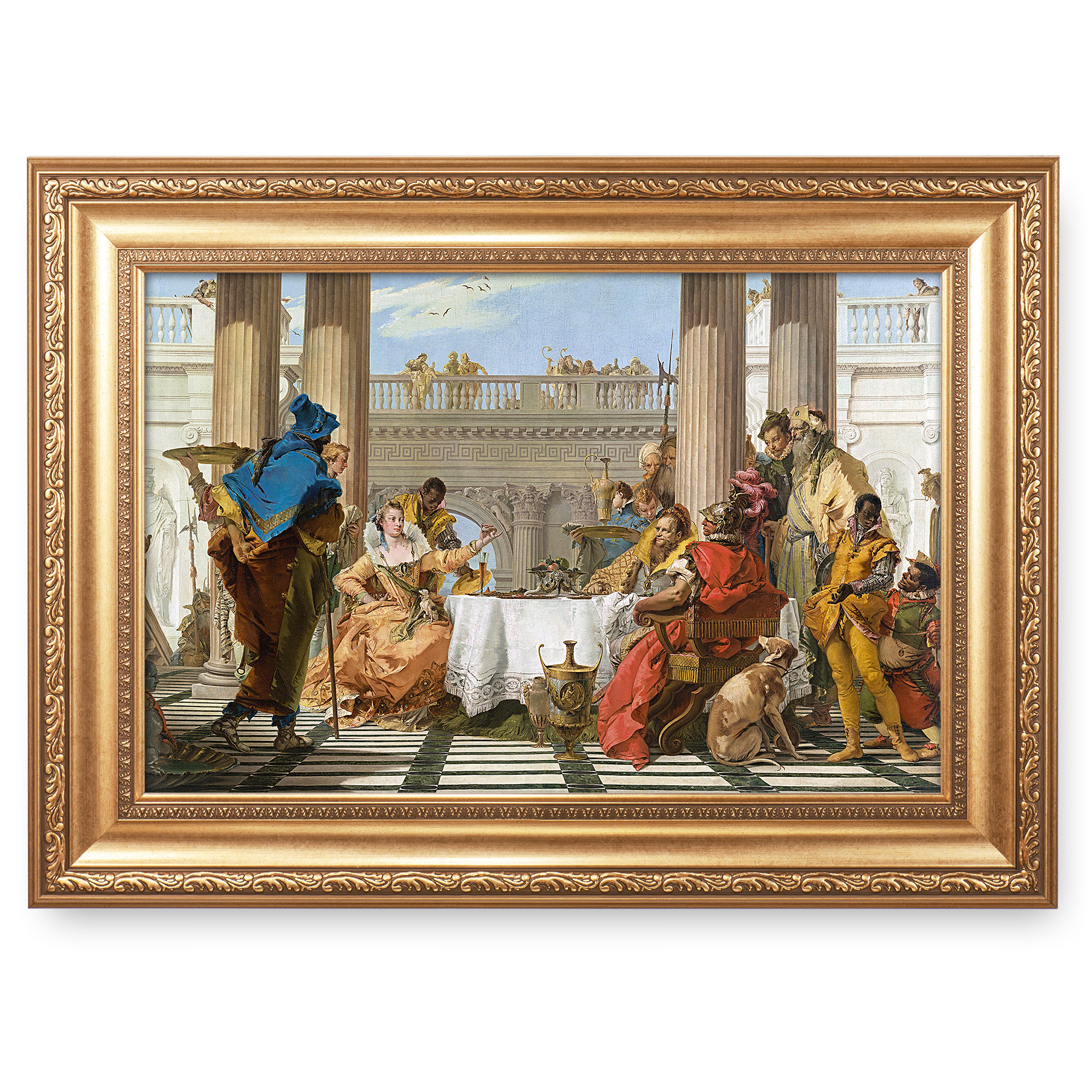 World Menagerie «The Banquet of Cleopatra» par Giovanni Battista ...