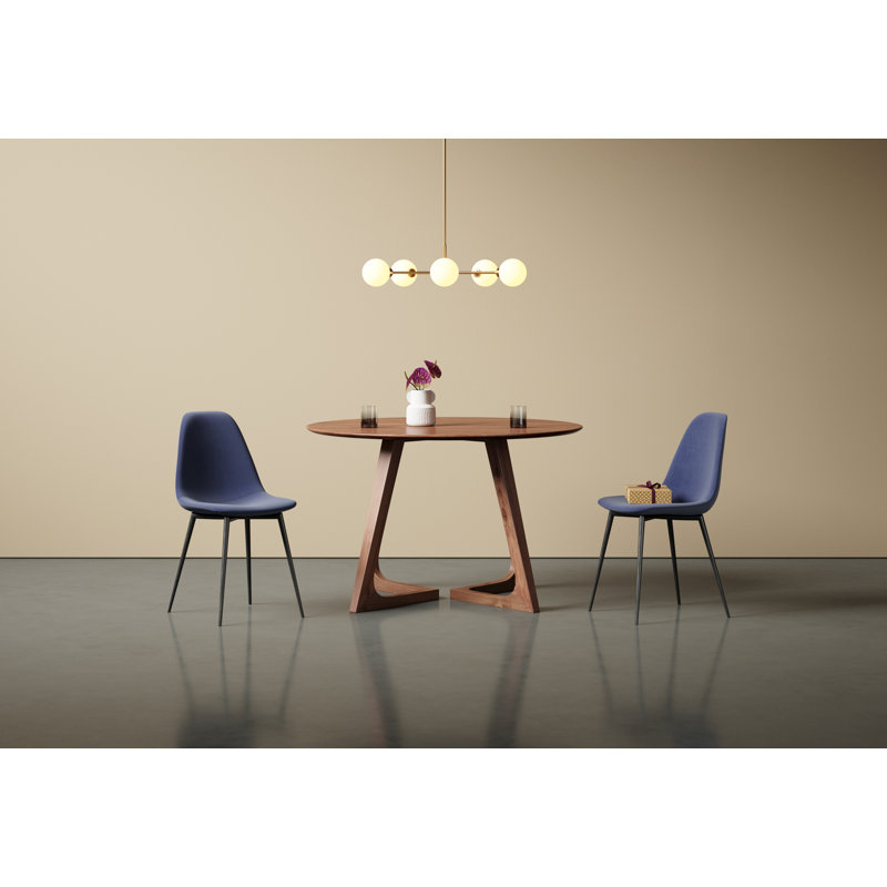 AllModern Fischer 47" Solid Wood Dining Table & Reviews | Wayfair
