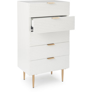 Mercury Row® Aitkin 5 - Drawer Dresser & Reviews - Wayfair Canada