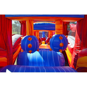 JumpOrange Shadow Obstacle Course Bounce House for Kids and Adults ...