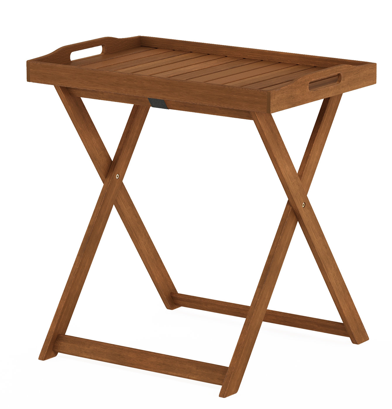 Rosecliff Heights Ayca Folding Wooden Side Table & Reviews | Wayfair