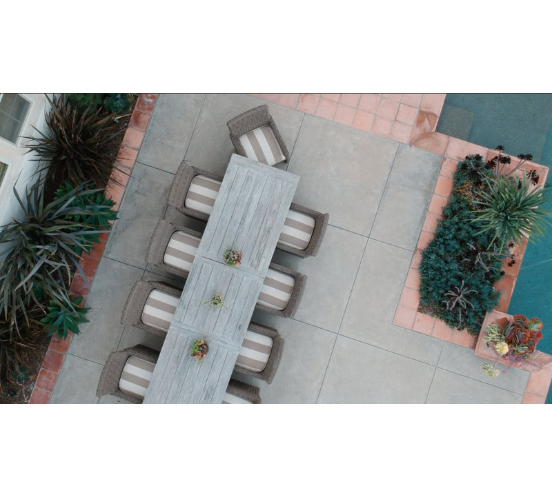 Joss & Main Vienna Extension Teak Outdoor Dining Table | Joss & Main