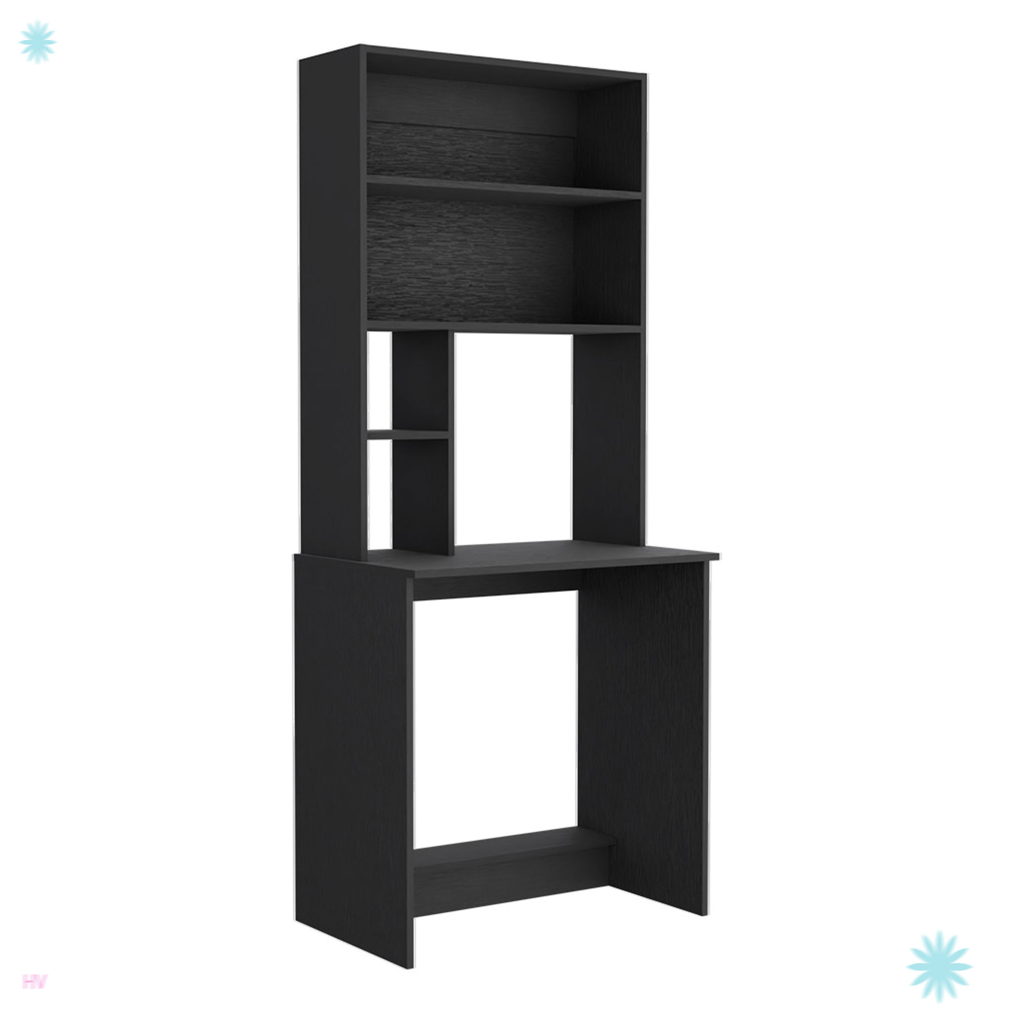 Ebern Designs Modern Computer Hutch Desk For Home Office | Wayfair