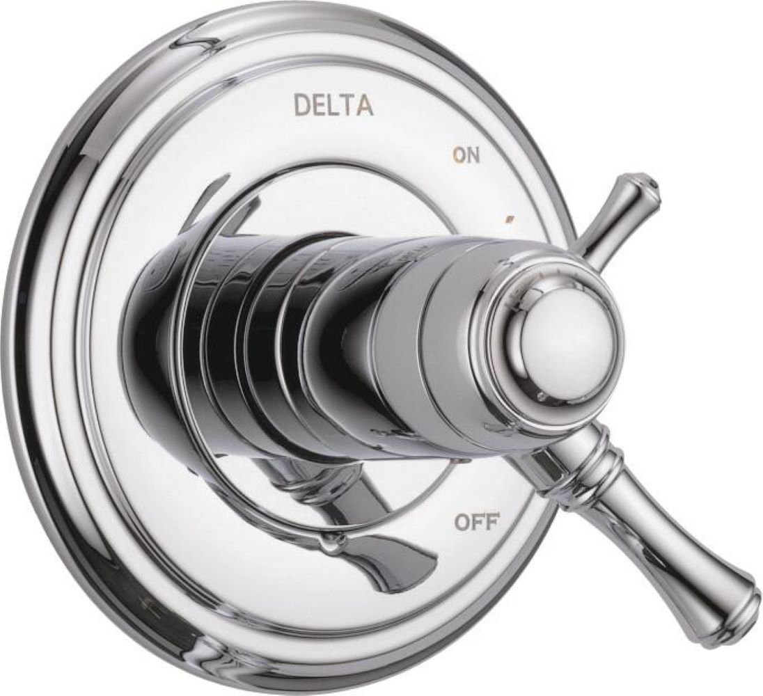 Delta Cassidy Volume Control Faucet Trim with Lever Handles & Reviews ...