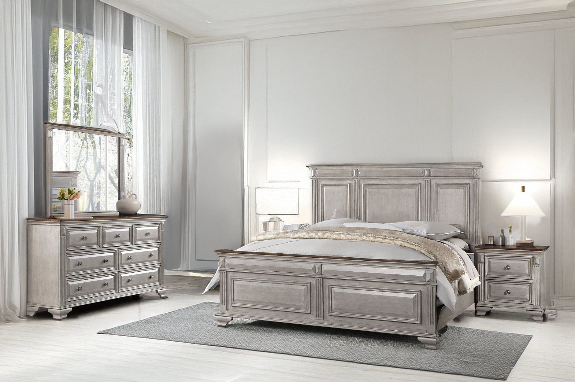 August Grove Dorthy Panel Bedroom Set - Wayfair Canada