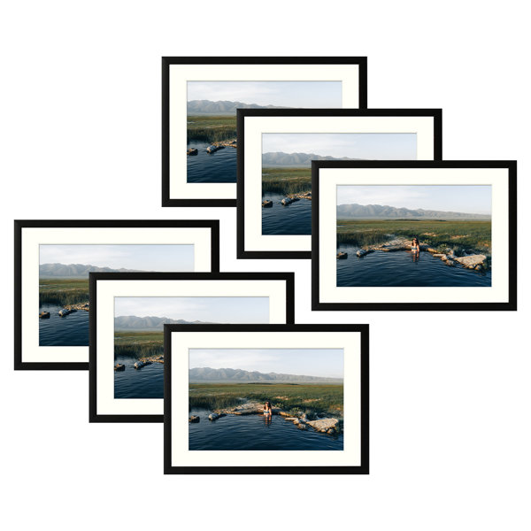 Wayfair Basics® Drennon Metal Picture Frame, Aluminum Photo Frames for ...