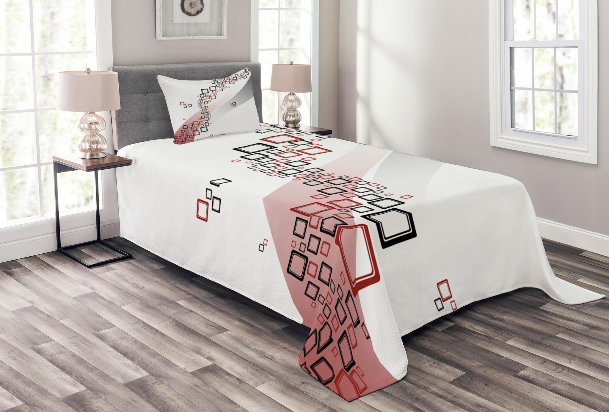 Ambesonne Abstract Coverlet Set | Wayfair