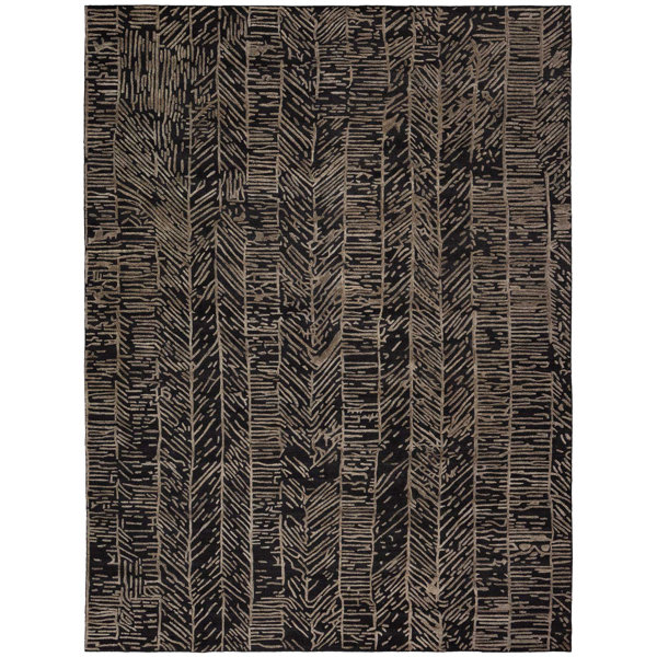 Foundry Select Shelissa Hand Knotted Wool Rug | Wayfair
