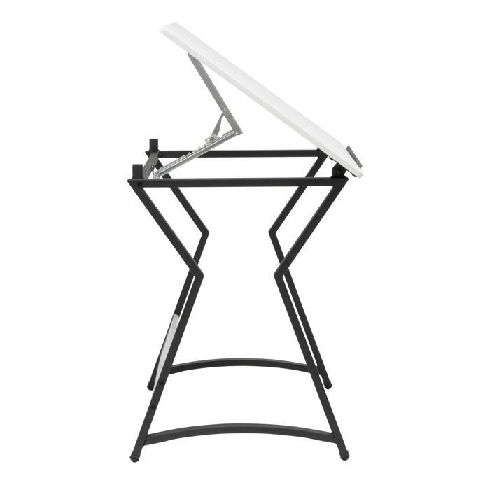 Studio Designs Hourglass Craft Table, Angle Adjustable Drafting Table ...