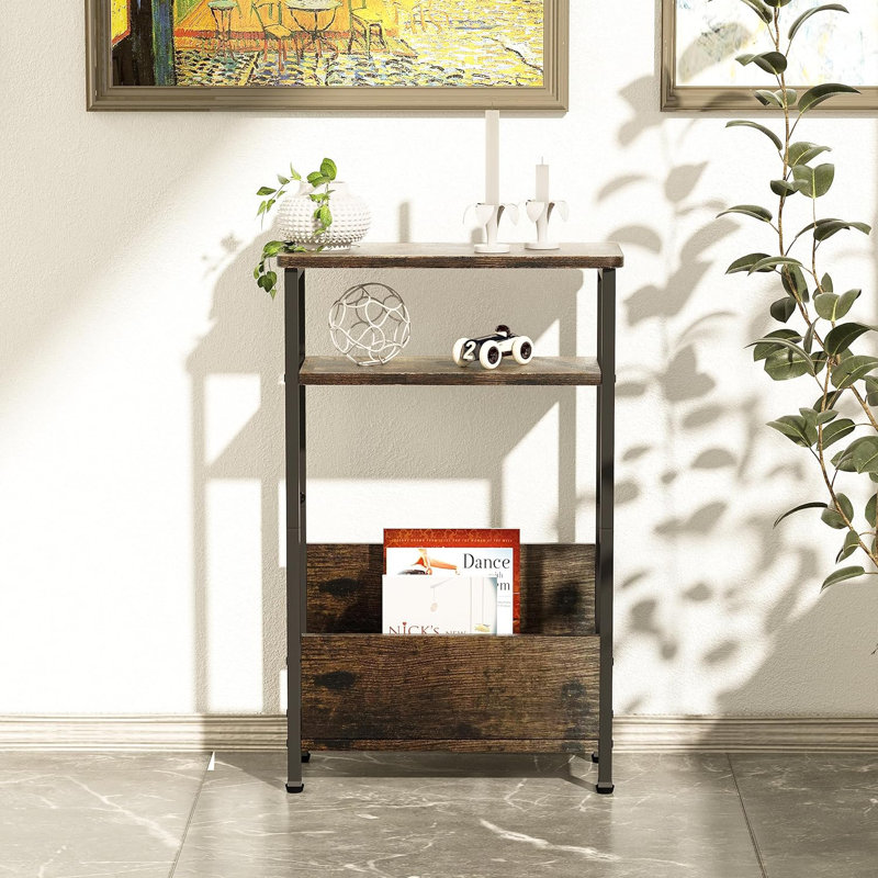 17 Stories Narrow Side Table for Small Spaces | Wayfair