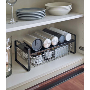Yamazaki USA Yamazaki Home Steel Kitchen 2 Tiered Shelf Rack ...