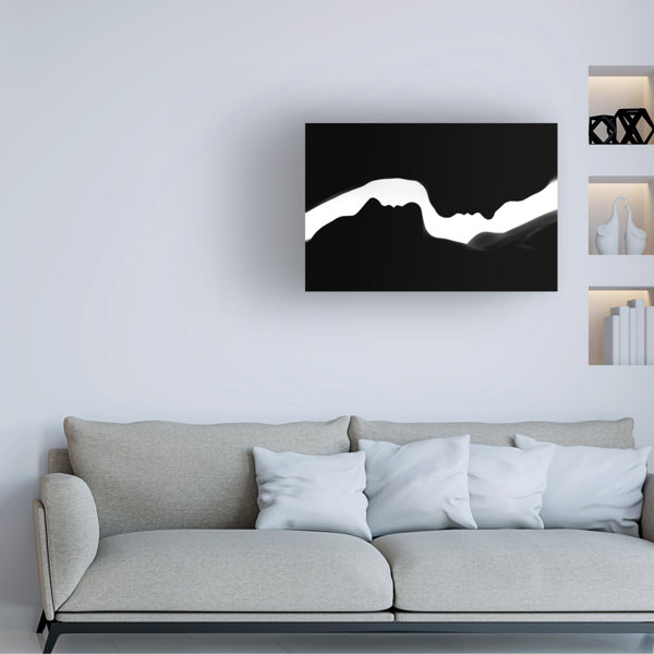 Wrought Studio " The Profiles Of Two Women " by Jan Lykke | Wayfair