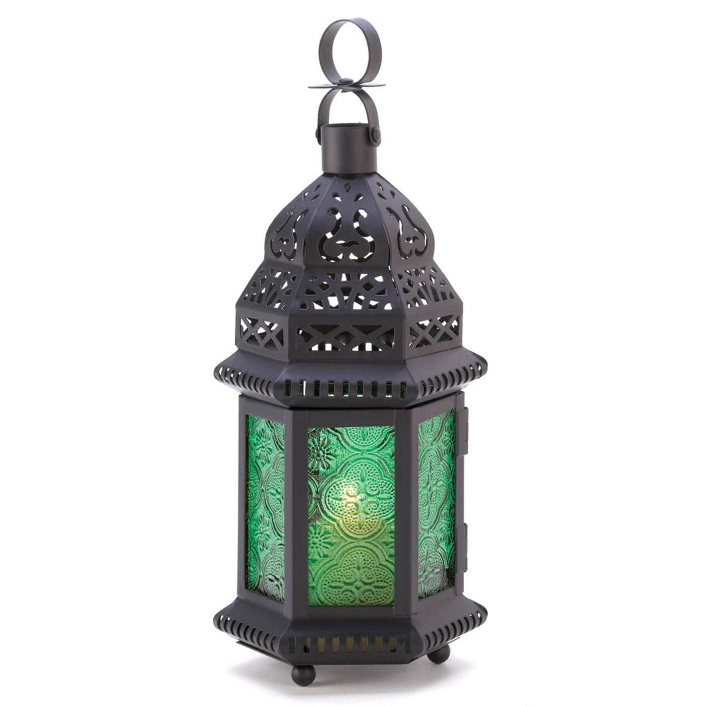 Bungalow Rose GLASS MOROCCAN LANTERN | Wayfair