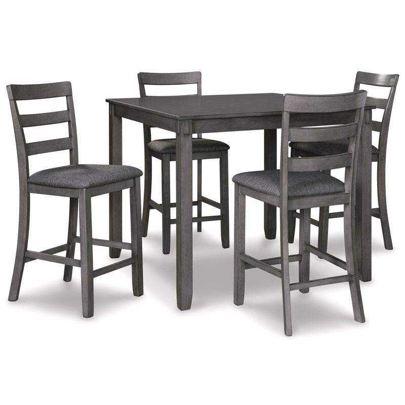 Lark Manor™ Bridson Counter Height Dining Table and Bar Stools (Set of ...
