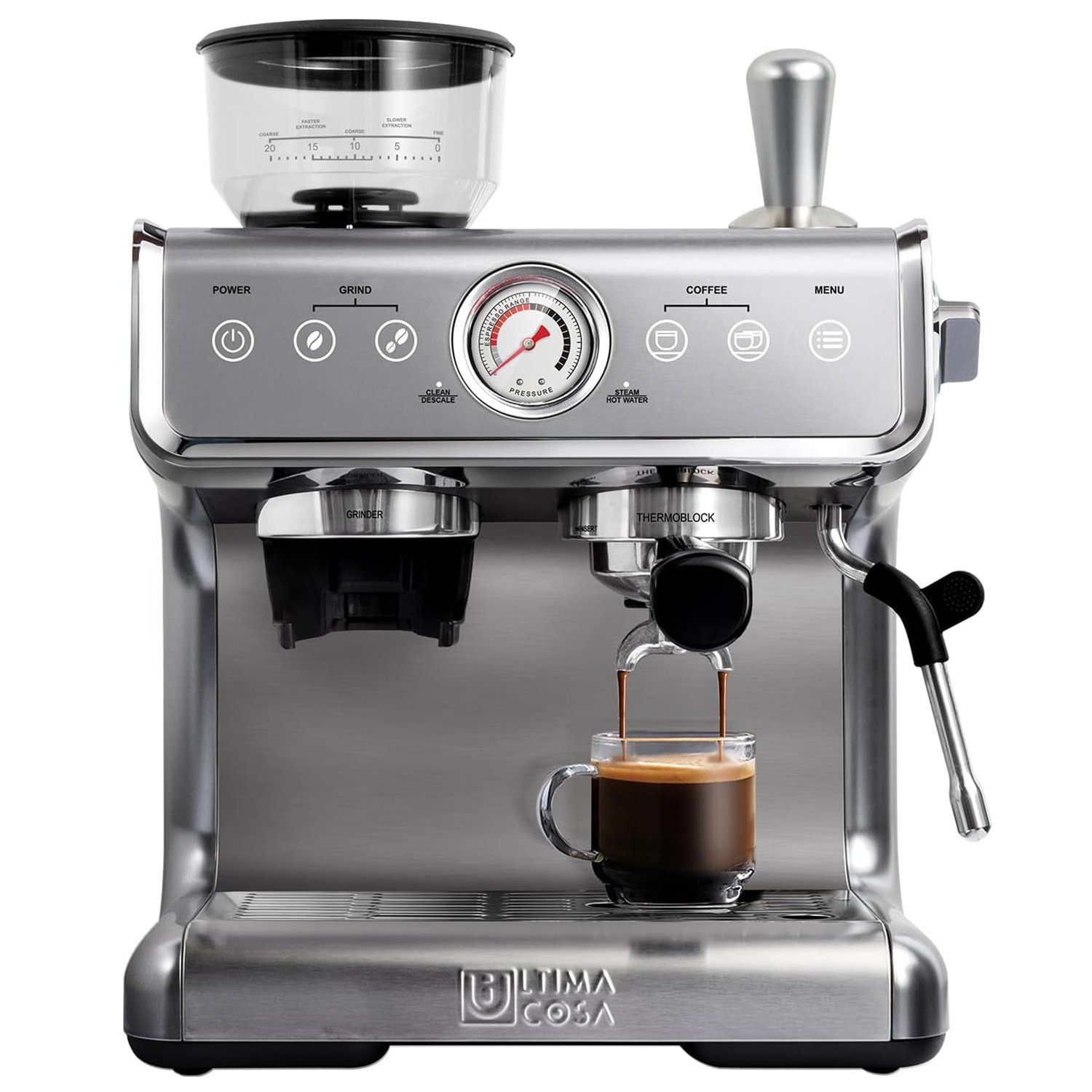 LoveisCool Semi-Automatic Espresso Machine - Wayfair Canada