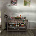 Lark Manor™ Nibbi 47" Console Table with Wood Frame and Legs, 3 Drawers ...