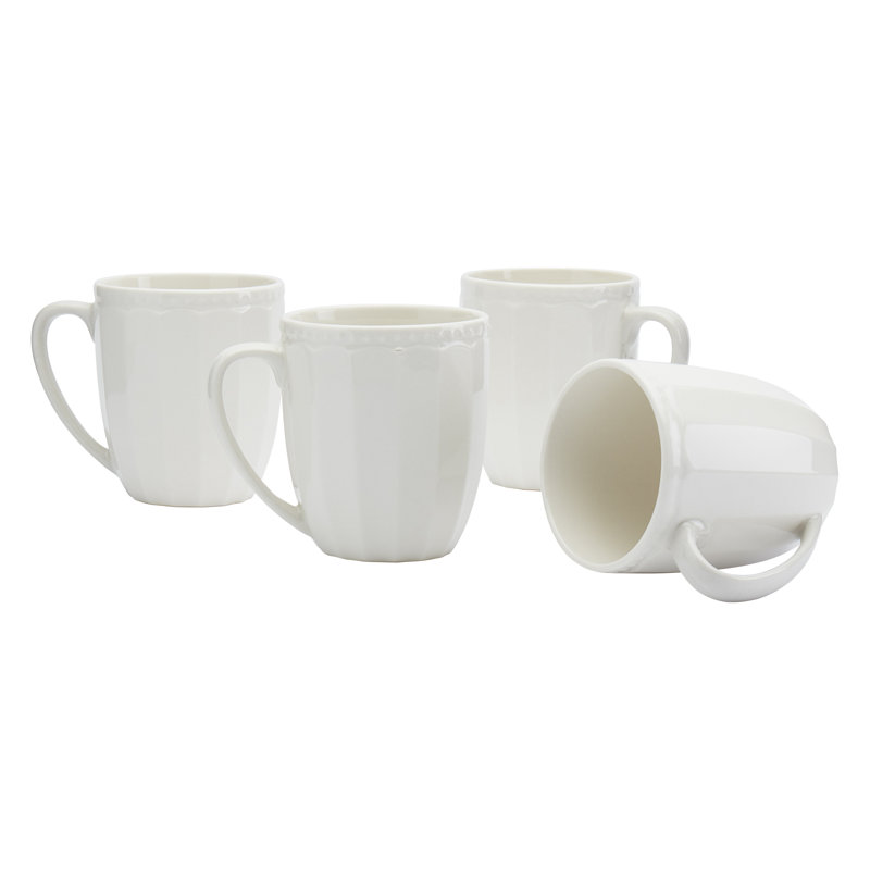 Tabletops Gallery Ivory Dinnerware Tabletops Gallery Mug White ...