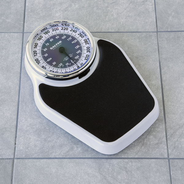 Salter Pro-Helix Professional Oversized Bathroom Scale with Black Vinyl ...