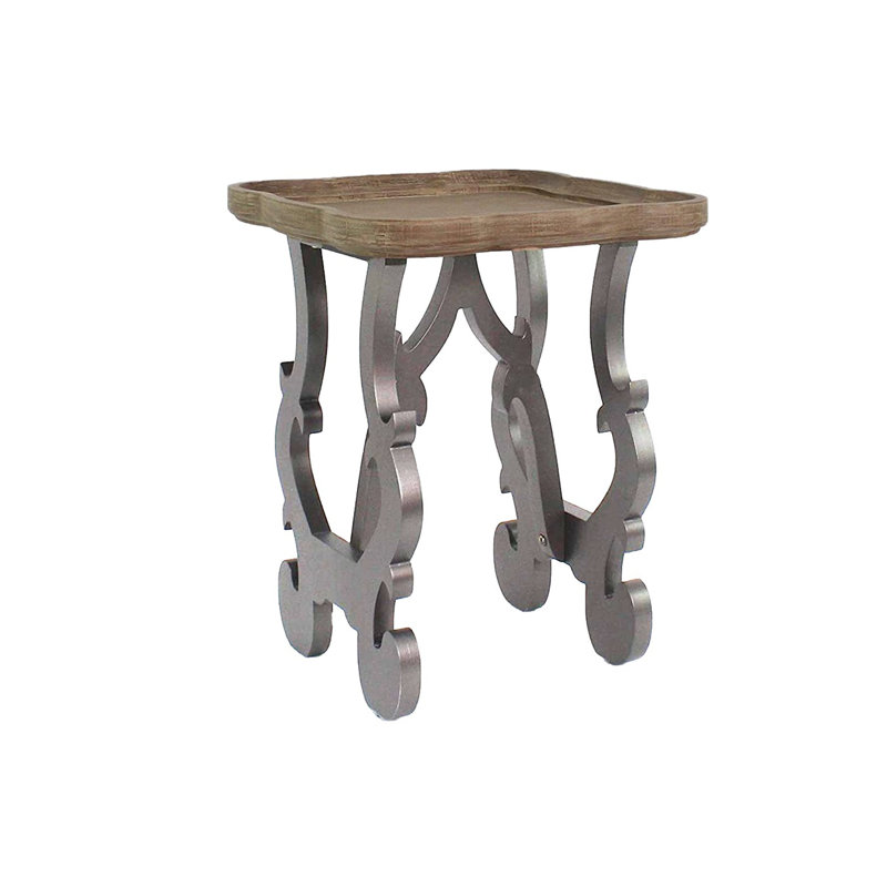 Fleur De Lis Living Bradberry Ancient Style End Table & Reviews | Wayfair