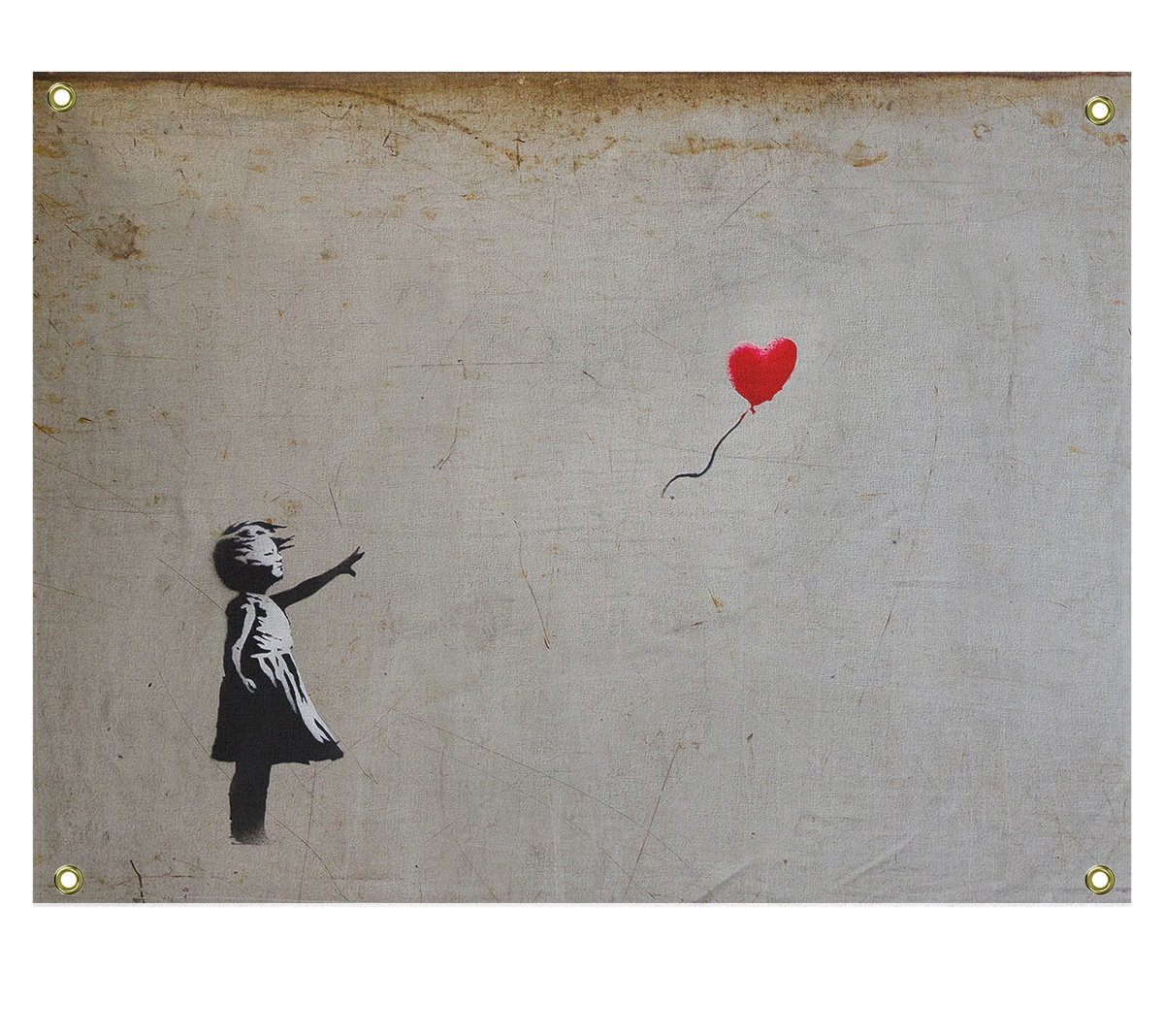 East Urban Home Polyester Balloon Girl Tapestry - Wayfair Canada