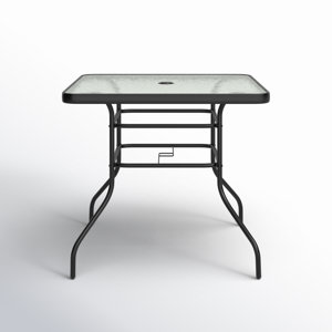 Glass Patio Tables You'll Love | Wayfair
