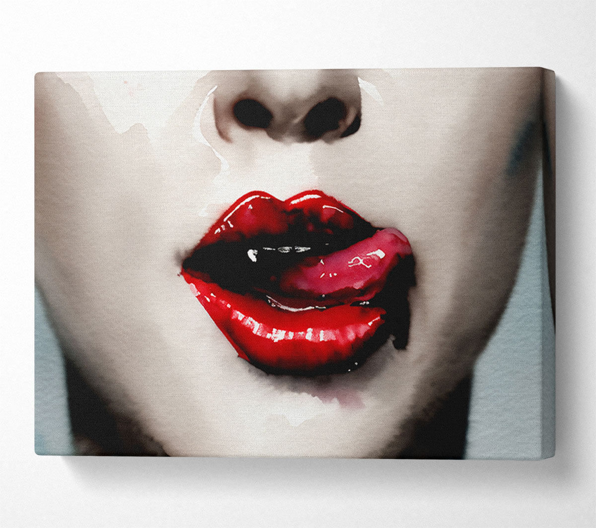 Fairmont Park Vampire Lips - Wrapped Canvas Art Prints | Wayfair.co.uk