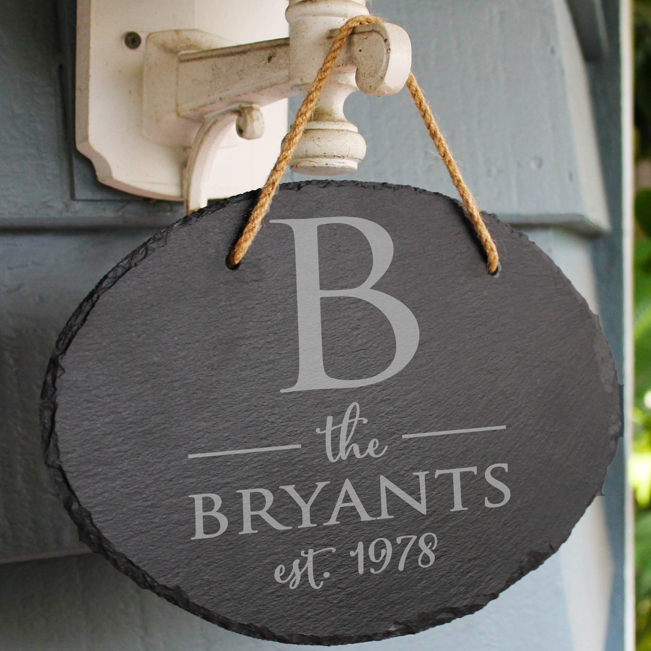 Gracie Oaks Engraved Slate Address Sign - Wayfair Canada