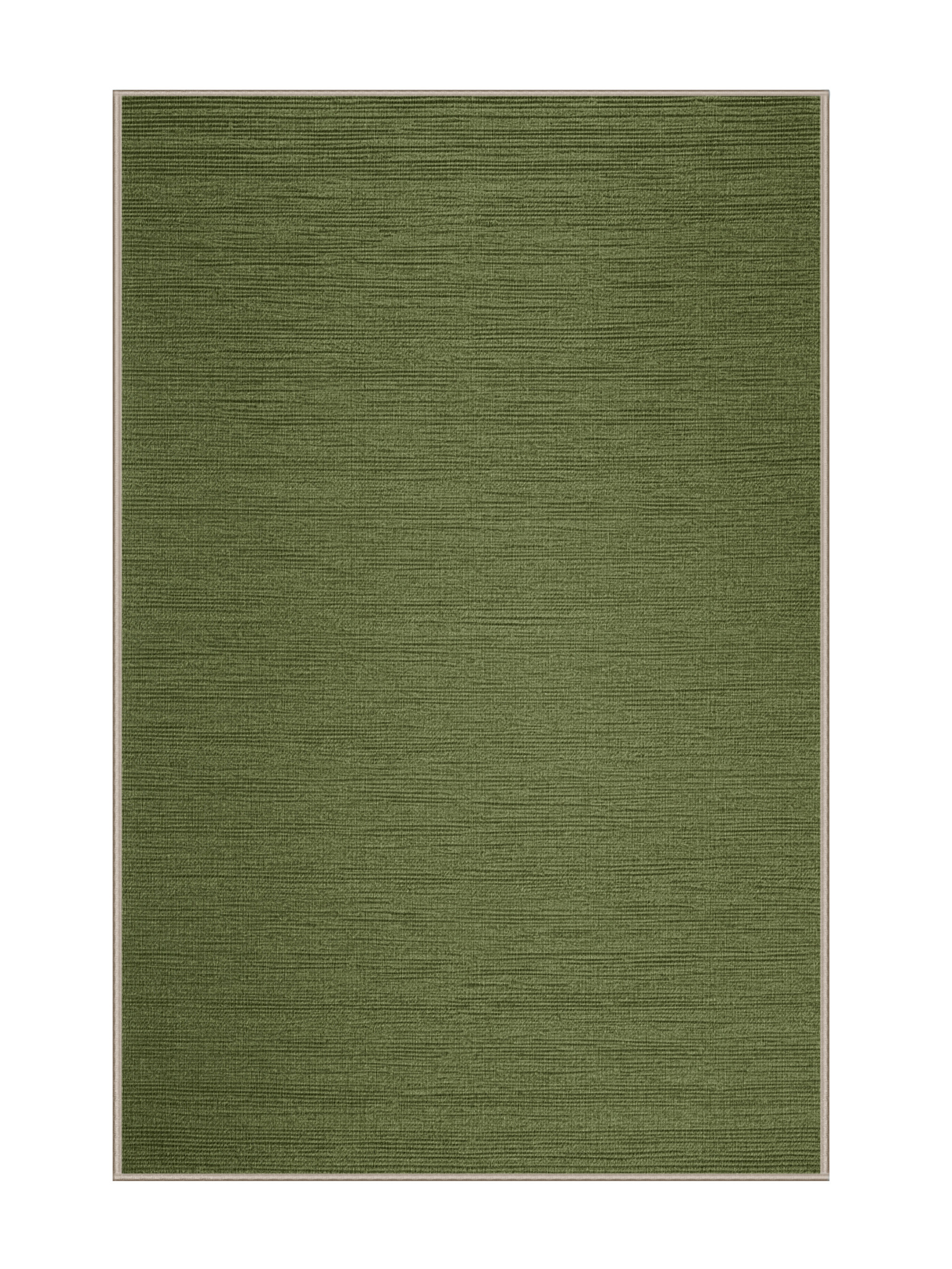 Wildon Home® Machine Washable Solid Brown Area Rug | Wayfair